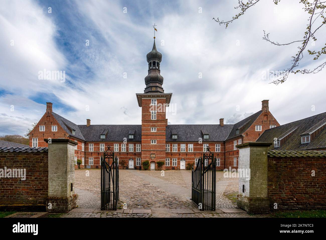 Husum Castle used as a cultural center and castle museum Stock Photo ...