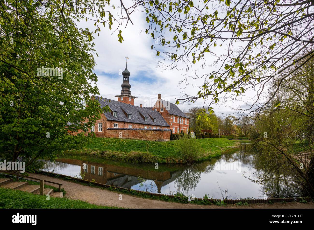 Husum Castle used as a cultural center and castle museum Stock Photo ...