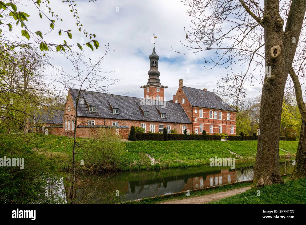 Husum Castle used as a cultural center and castle museum Stock Photo ...