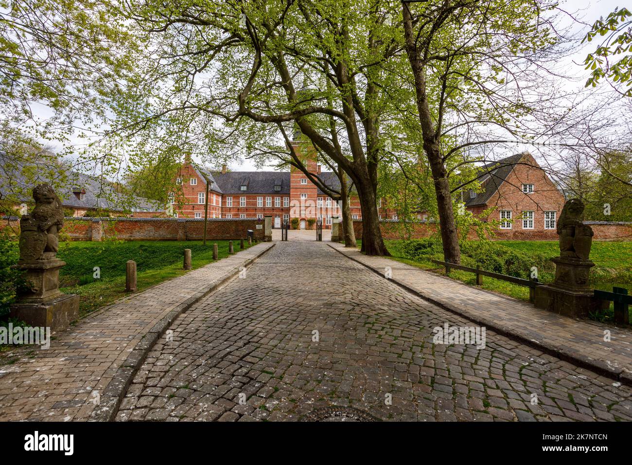 Husum Castle used as a cultural center and castle museum Stock Photo ...