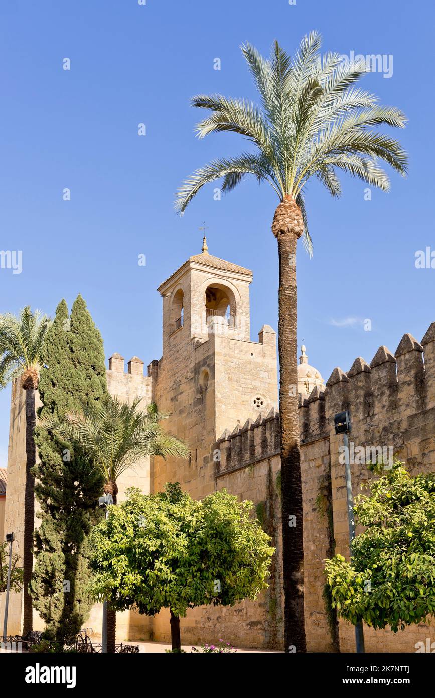 Alcazar of the Christian Monarchs, Alcázar de los Reyes Cristianos, Cordoba, Andalusia, Spain ...