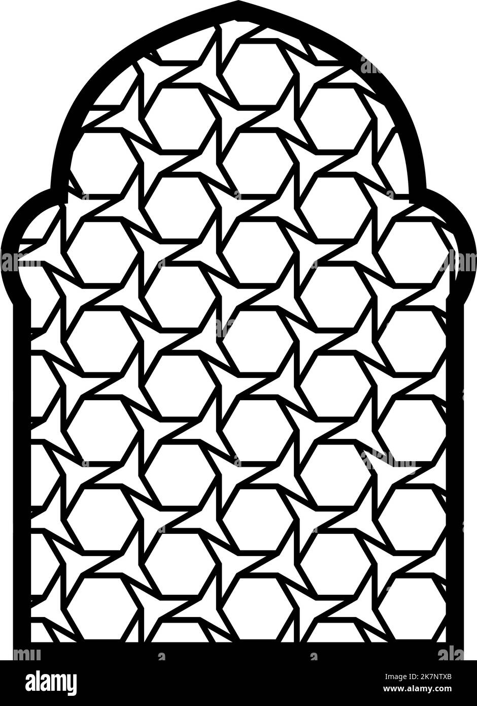 Window pattern Cut Out Stock Images & Pictures - Alamy