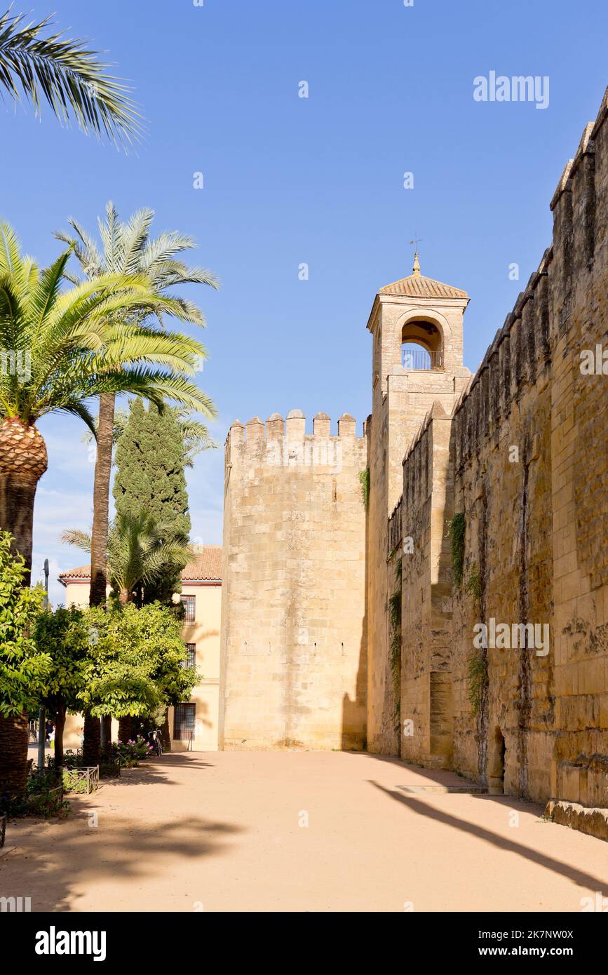Alcazar of the Christian Monarchs, Alcázar de los Reyes Cristianos, Cordoba, Andalusia, Spain ...