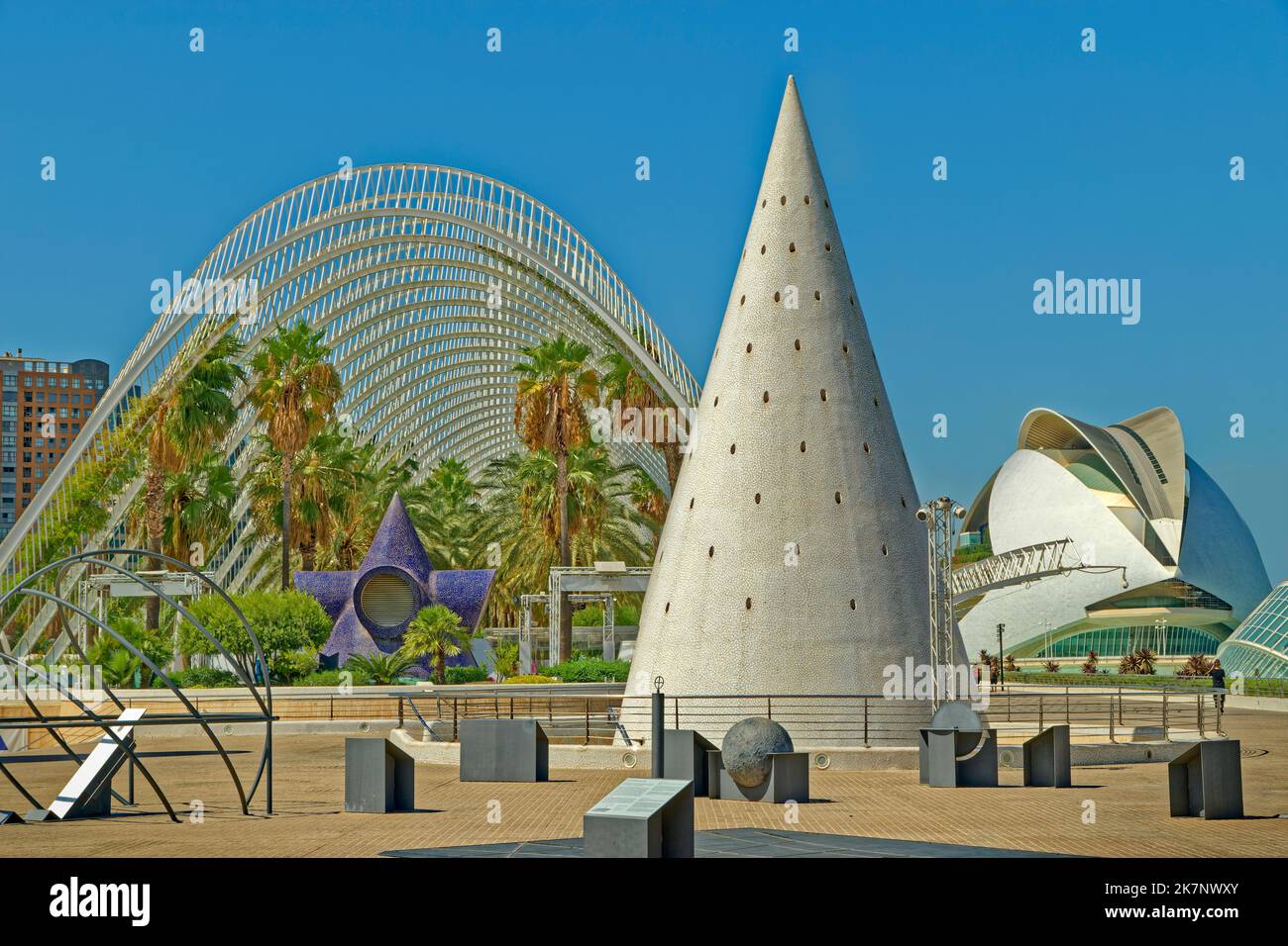 Science and astronomy feature on the upper level of the Umbracle centre ...