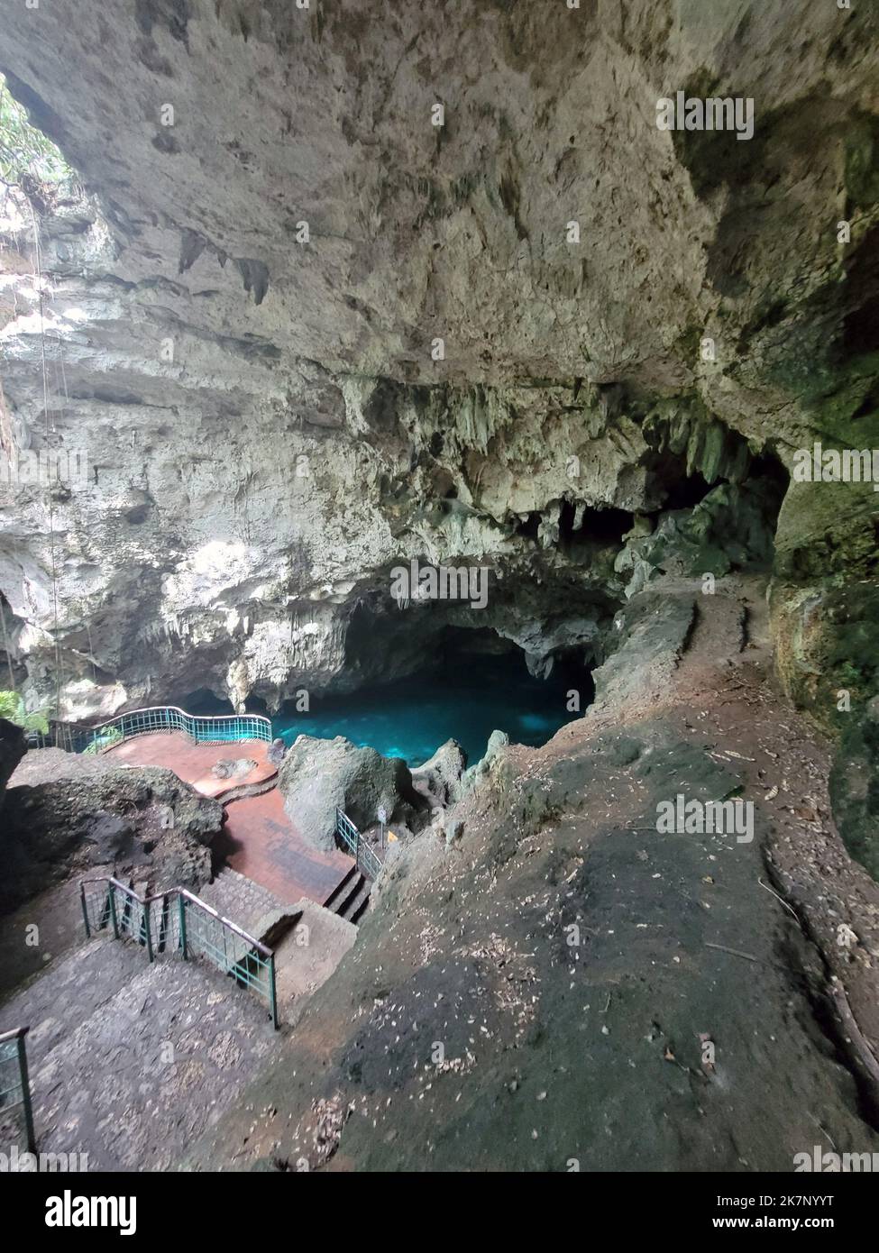 scenic 3 eyes cave in santo domingo in the dominican republic Stock ...