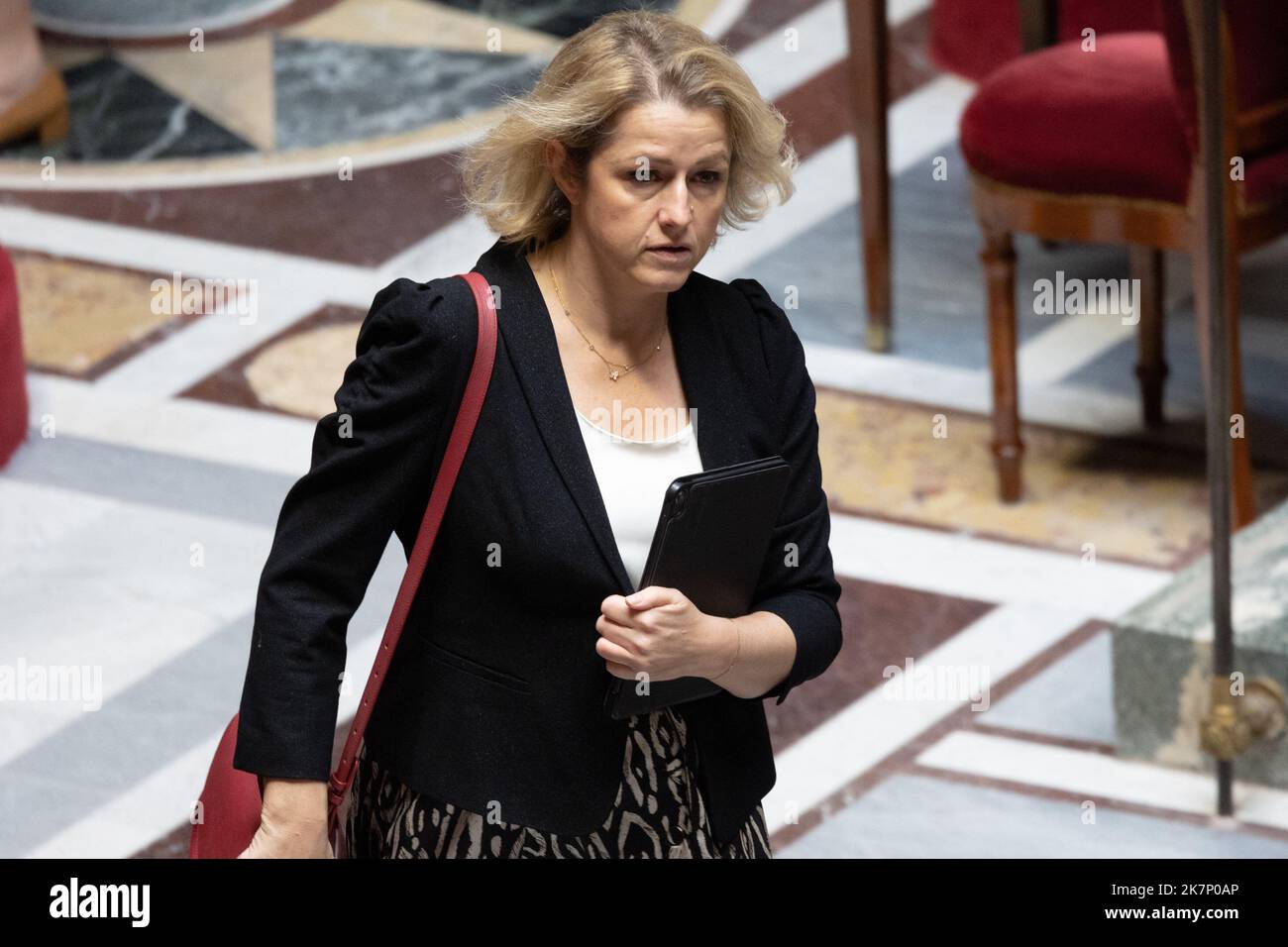 Renaissance deputy Barbara Pompili during a session of Questions to the ...