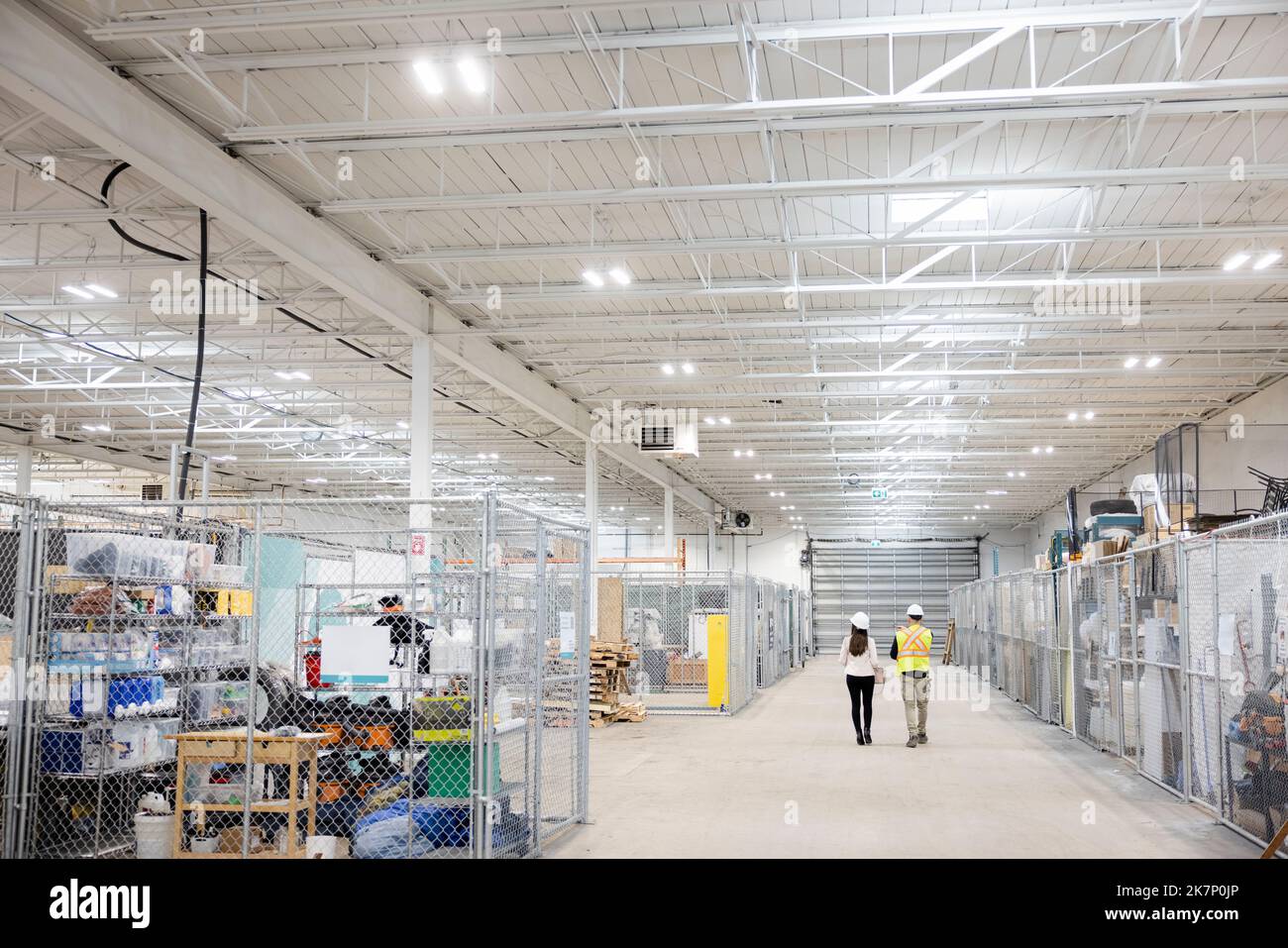 Worker walking warehouse hi-res stock photography and images - Alamy