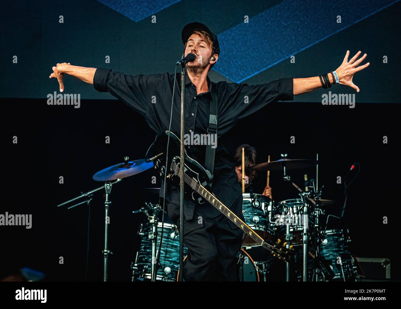 Editors band performing live at Victorious Festival, Portsmouth, UK on ...