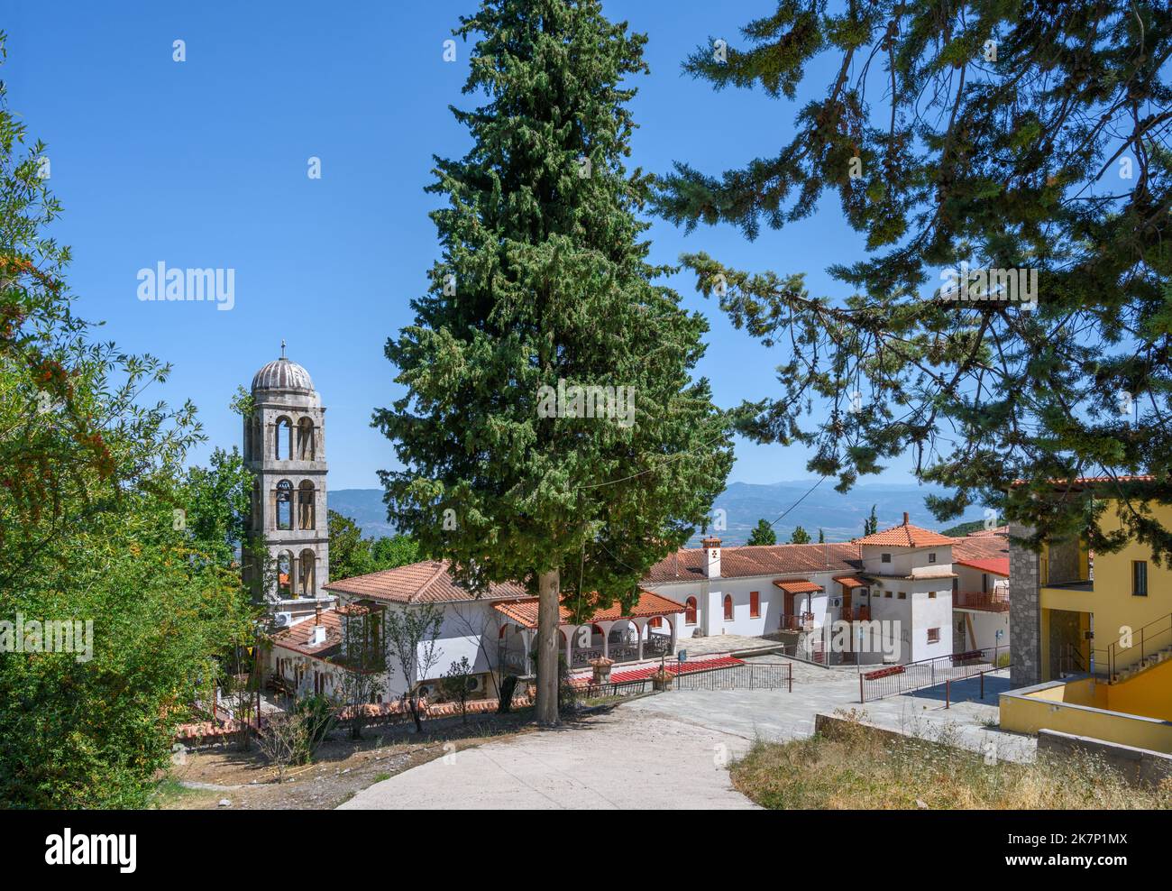 The Monastery of Agathon (Agathonos), Iti National Park, Central Greece ...