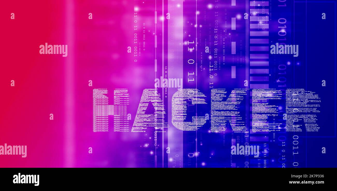 2d Illustration Cyber Crime And Internet Privacy Hacking Network Security Cyber Attack