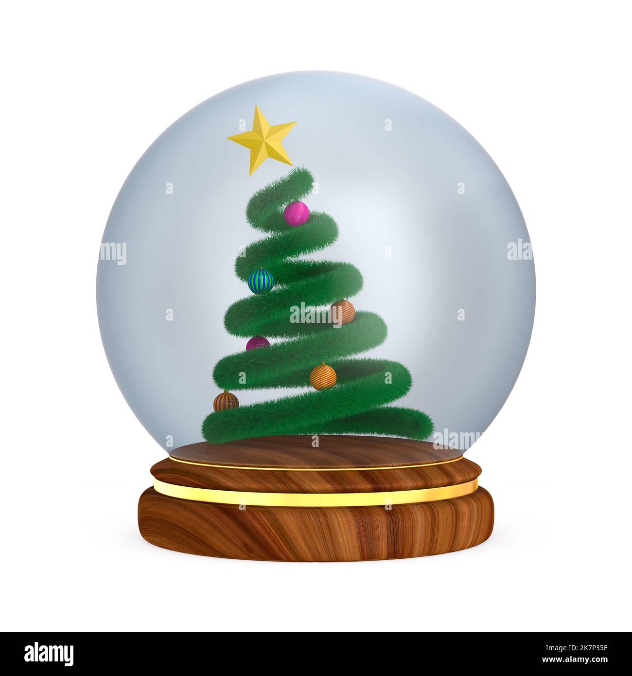 Christmas glass dome hi-res stock photography and images - Alamy