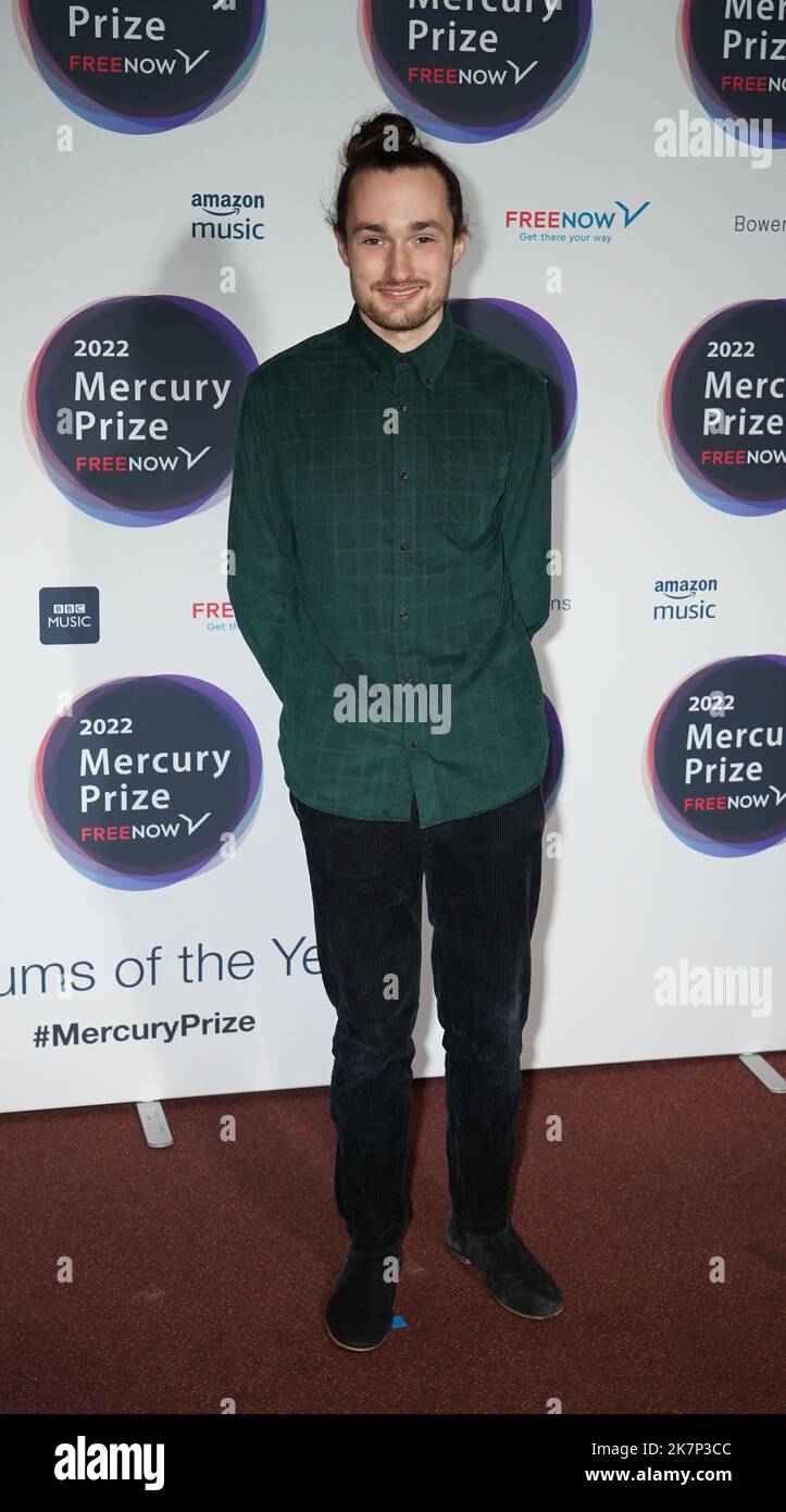 Fergus McCreadie attends the Mercury Prize 2022 awards show at the ...