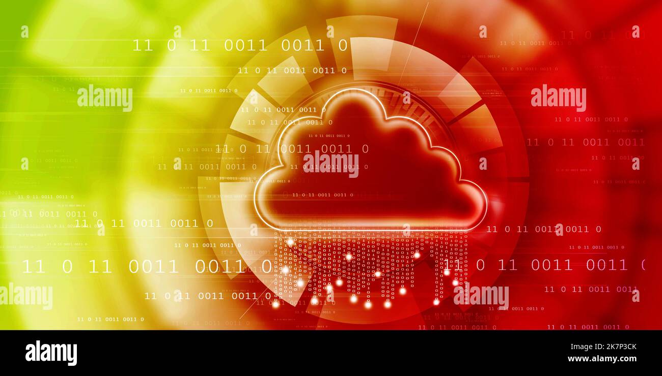 2d rendering technology Cloud computing Stock Photo - Alamy
