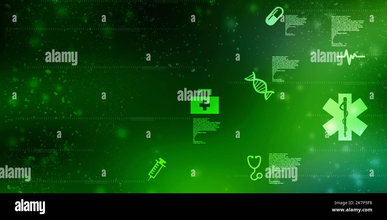 2D illustration medical structure background Stock Photo - Alamy