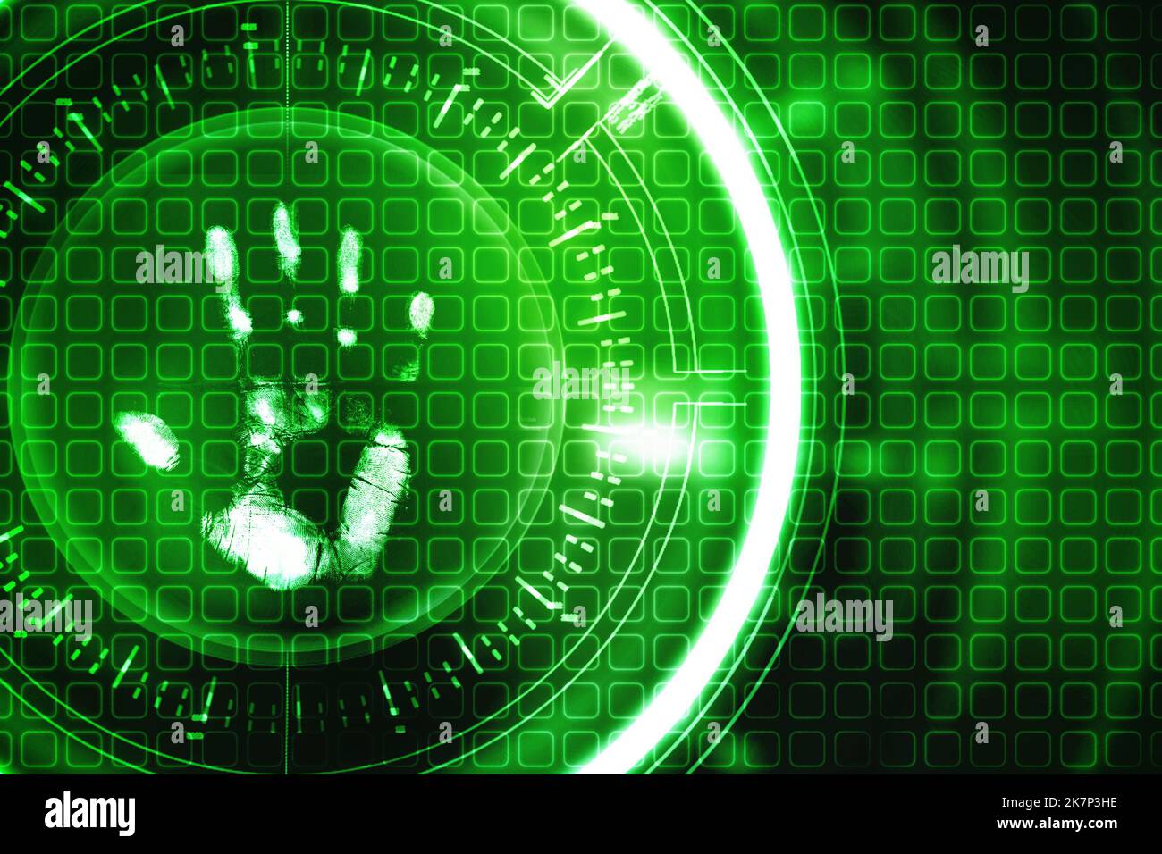 2d Illustration Fingerprint Scanning Technology Concept Stock Photo - Alamy 2d Illustration Fingerprint Scanning Technology Concept Stock Photo - Alamy