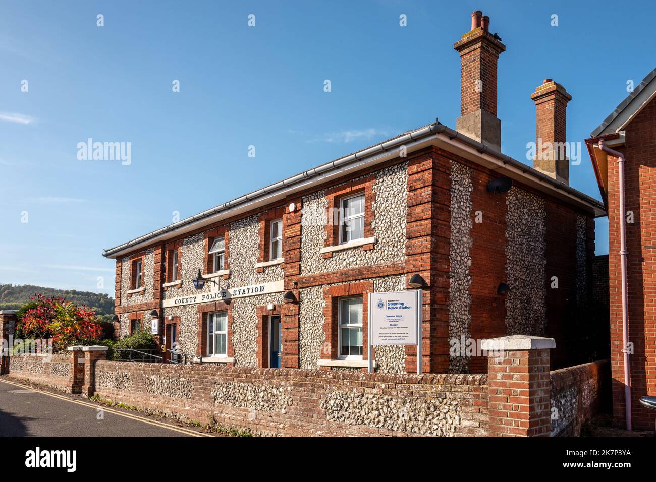 Steyning, October 11th 2022: Steyning Police Station Stock Photo - Alamy
