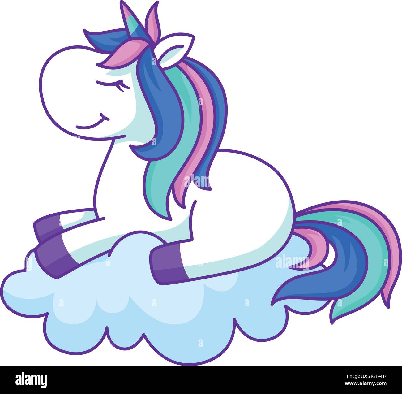 Baby tranquility Stock Vector Images - Alamy