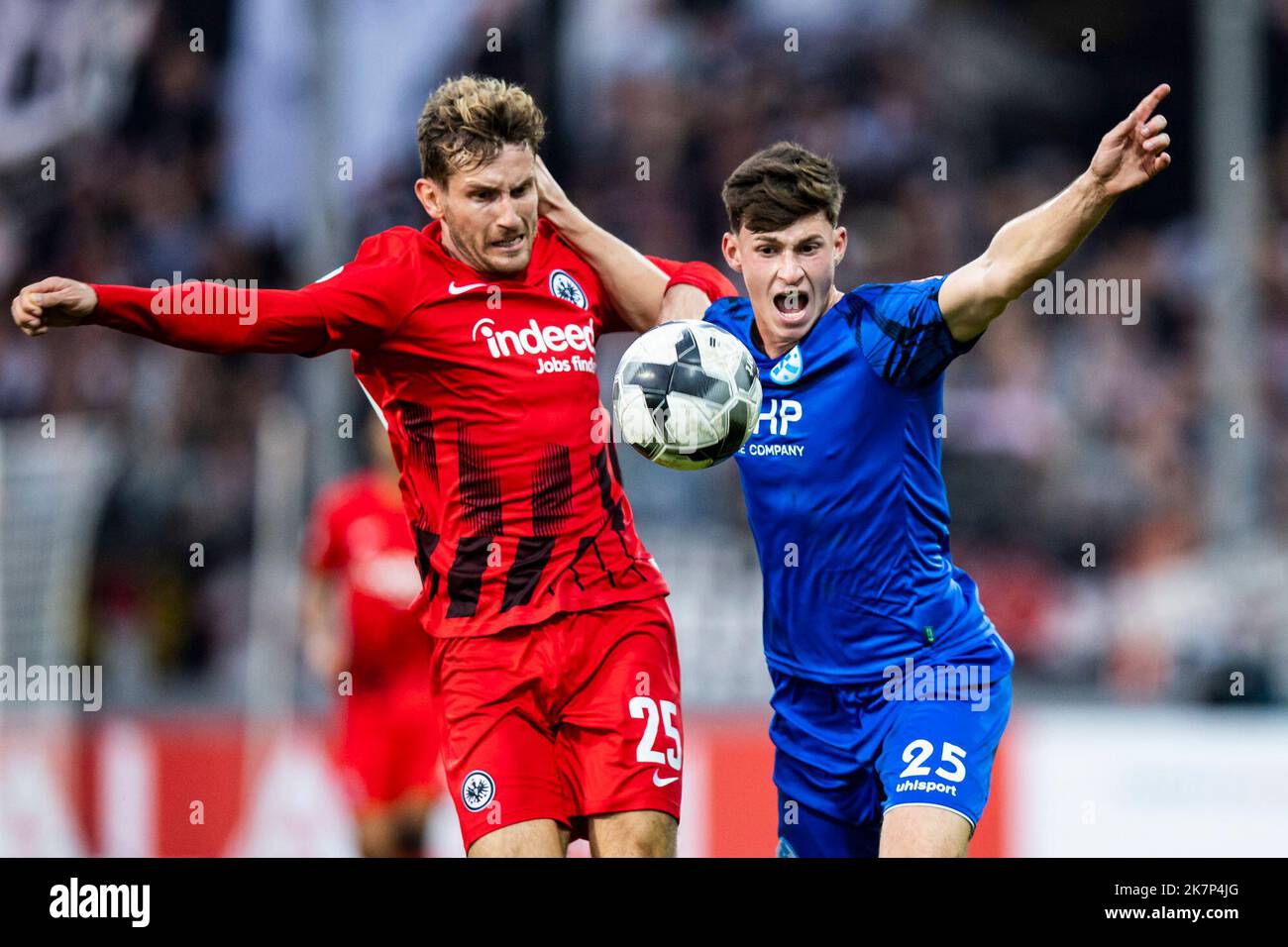 Stuttgart, Germany. 18th Oct, 2022. Soccer: DFB-Pokal, Stuttgarter ...