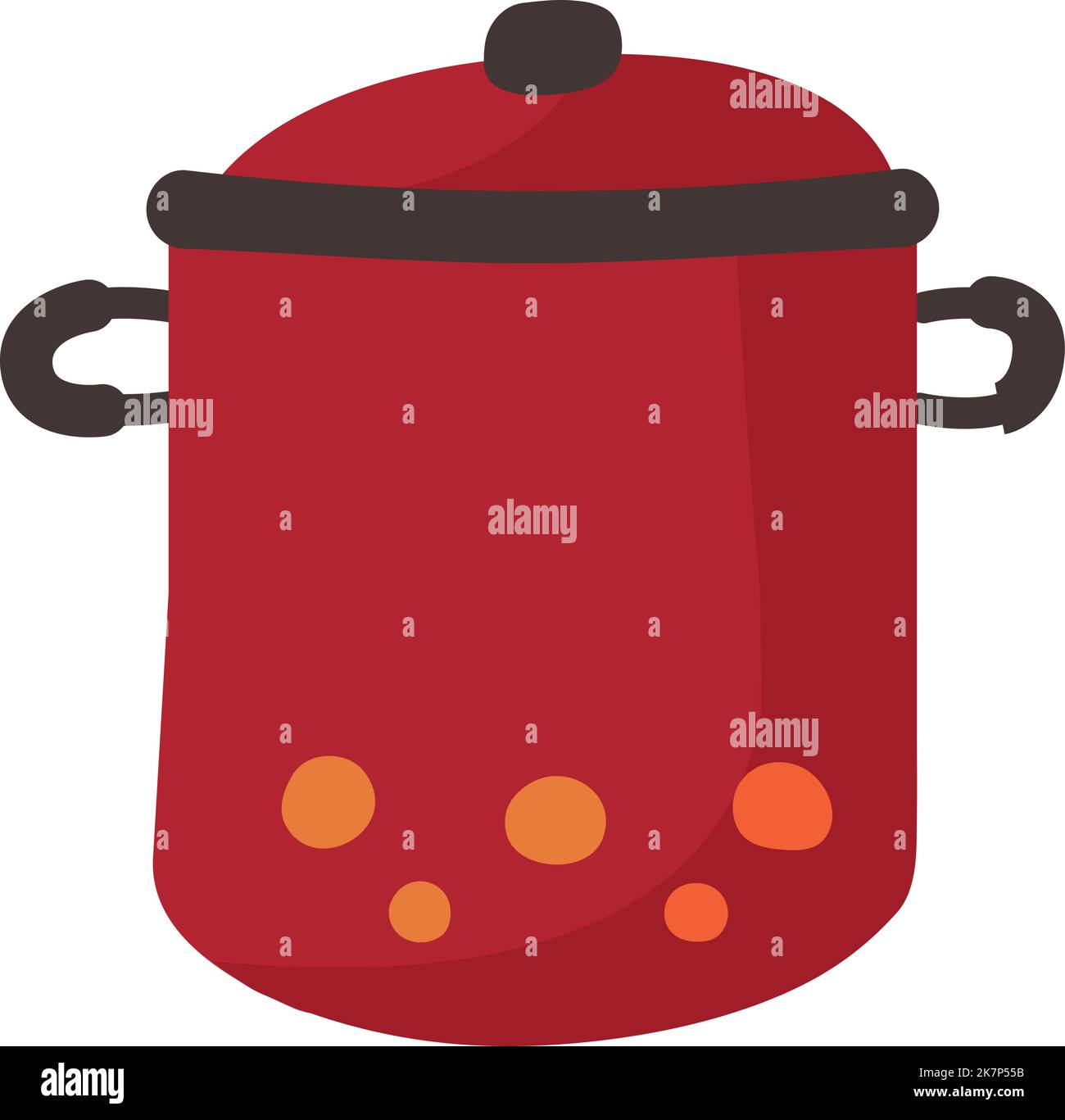 Pot lid icon cartoon illustration hi-res stock photography and images ...