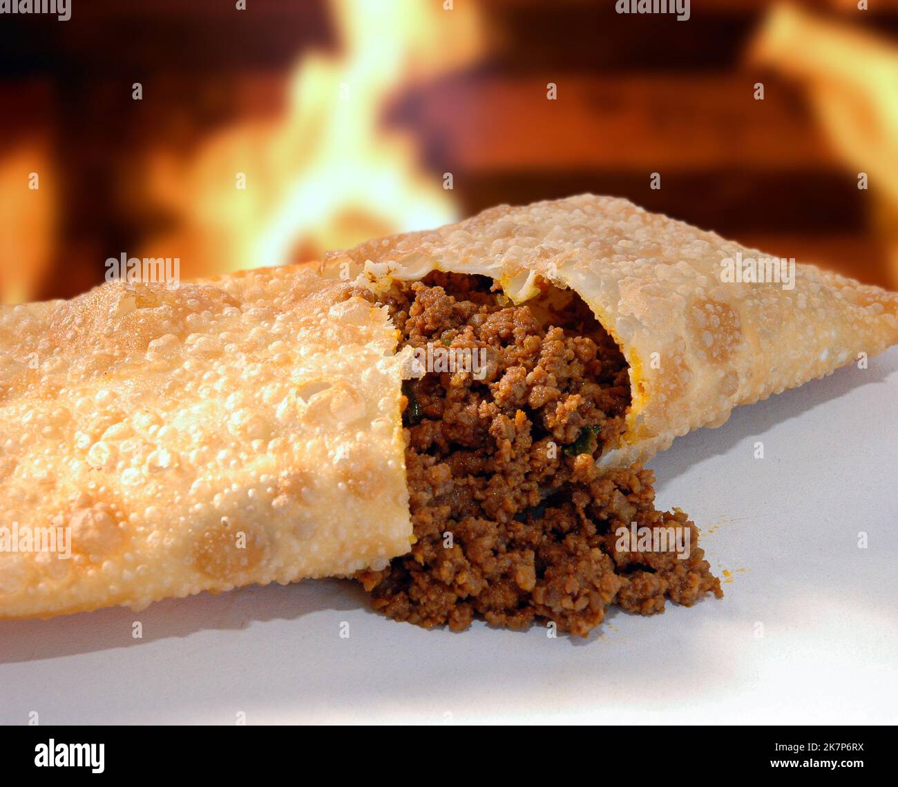 Pastel, Brazilian snack, Traditional Brazilian pastry Stock Photo - Alamy