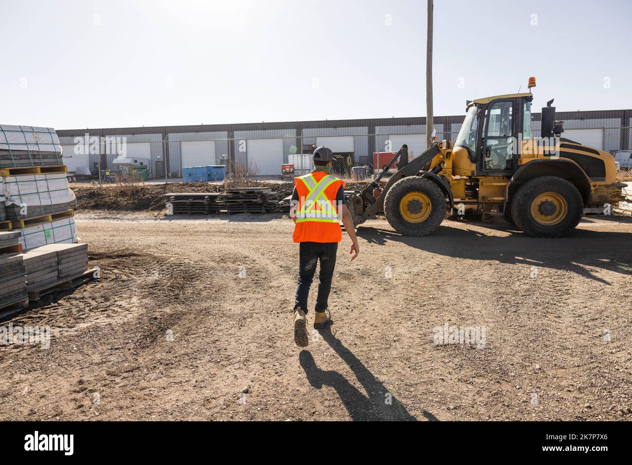 Rear work in road hi-res stock photography and images - Alamy