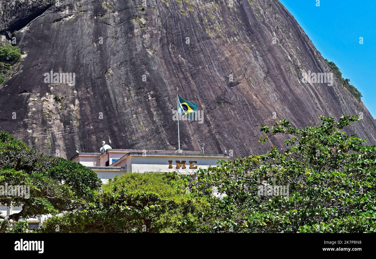 RIO DE JANEIRO, BRAZIL - MARCH 16, 2022: Military Engineering Institute ...