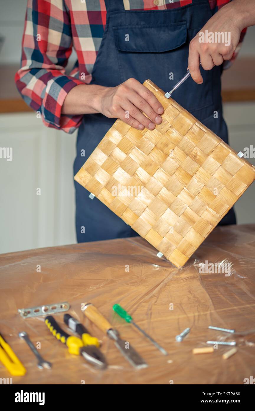 Carpenter making hi-res stock photography and images - Alamy
