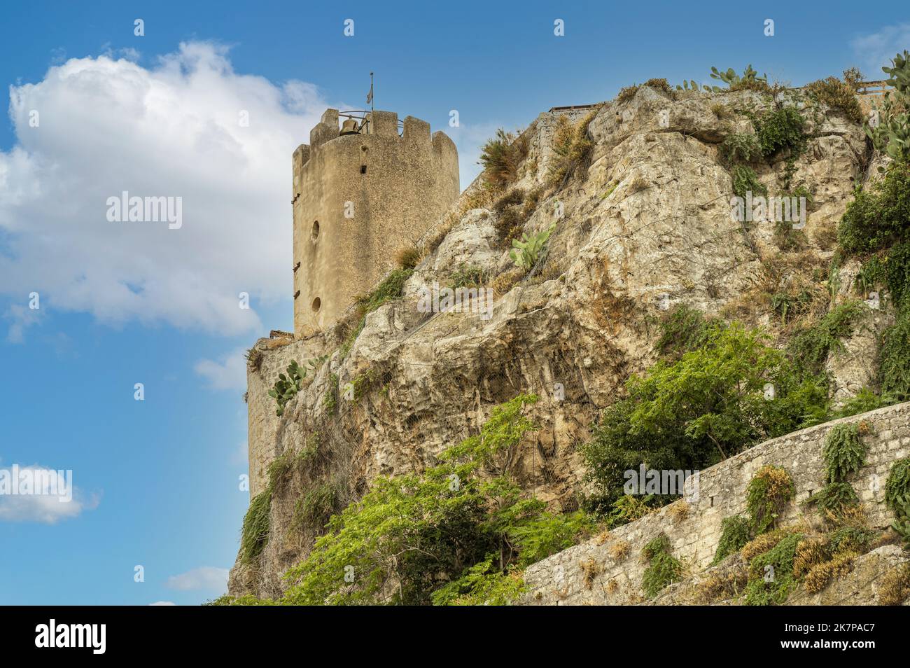 Modica, Italy: 09-21-2022: the beautiful castle of Modica Stock Photo ...