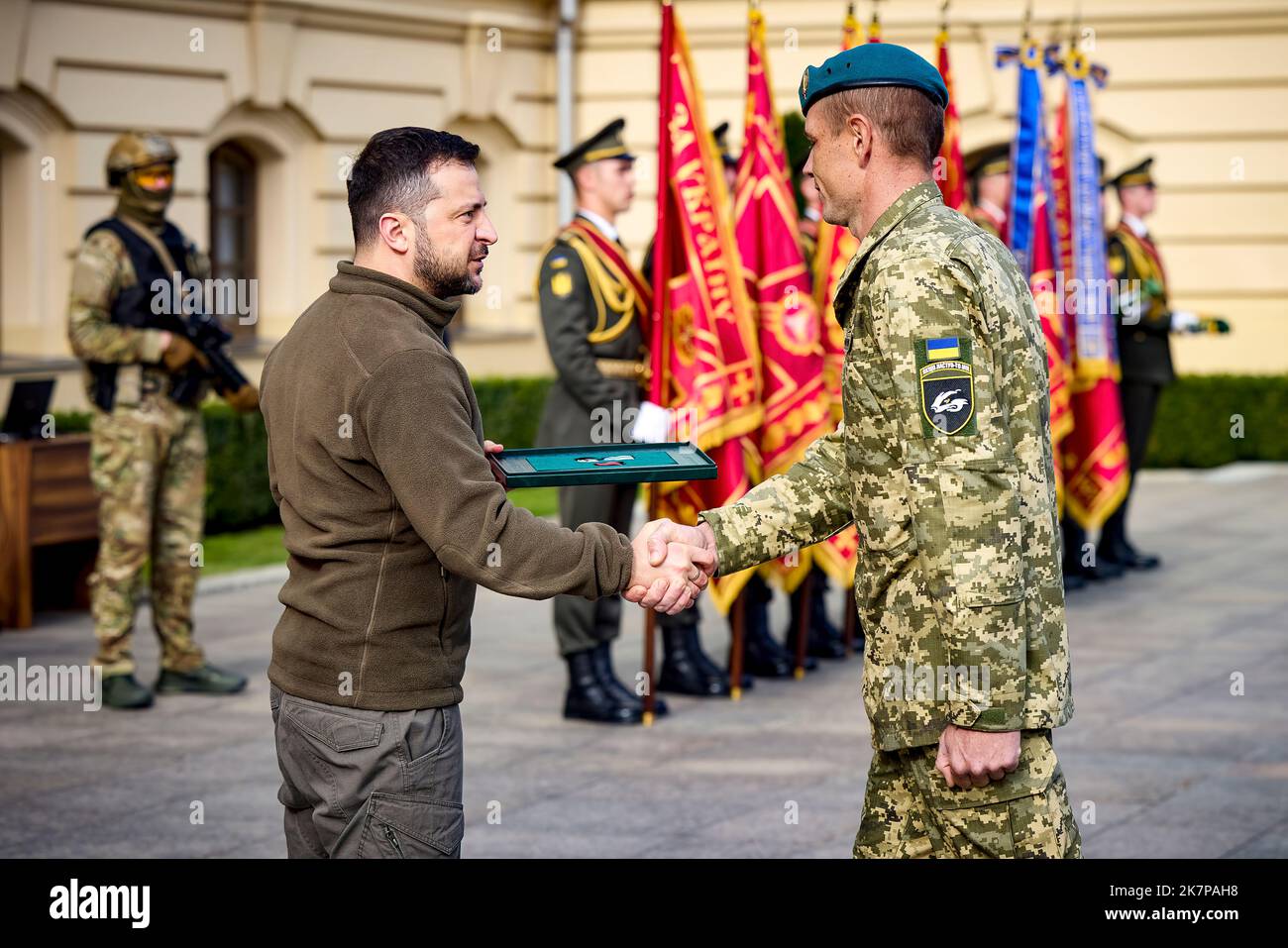 On "The Day of Defenders of Ukraine", President Zelensky presents The ...