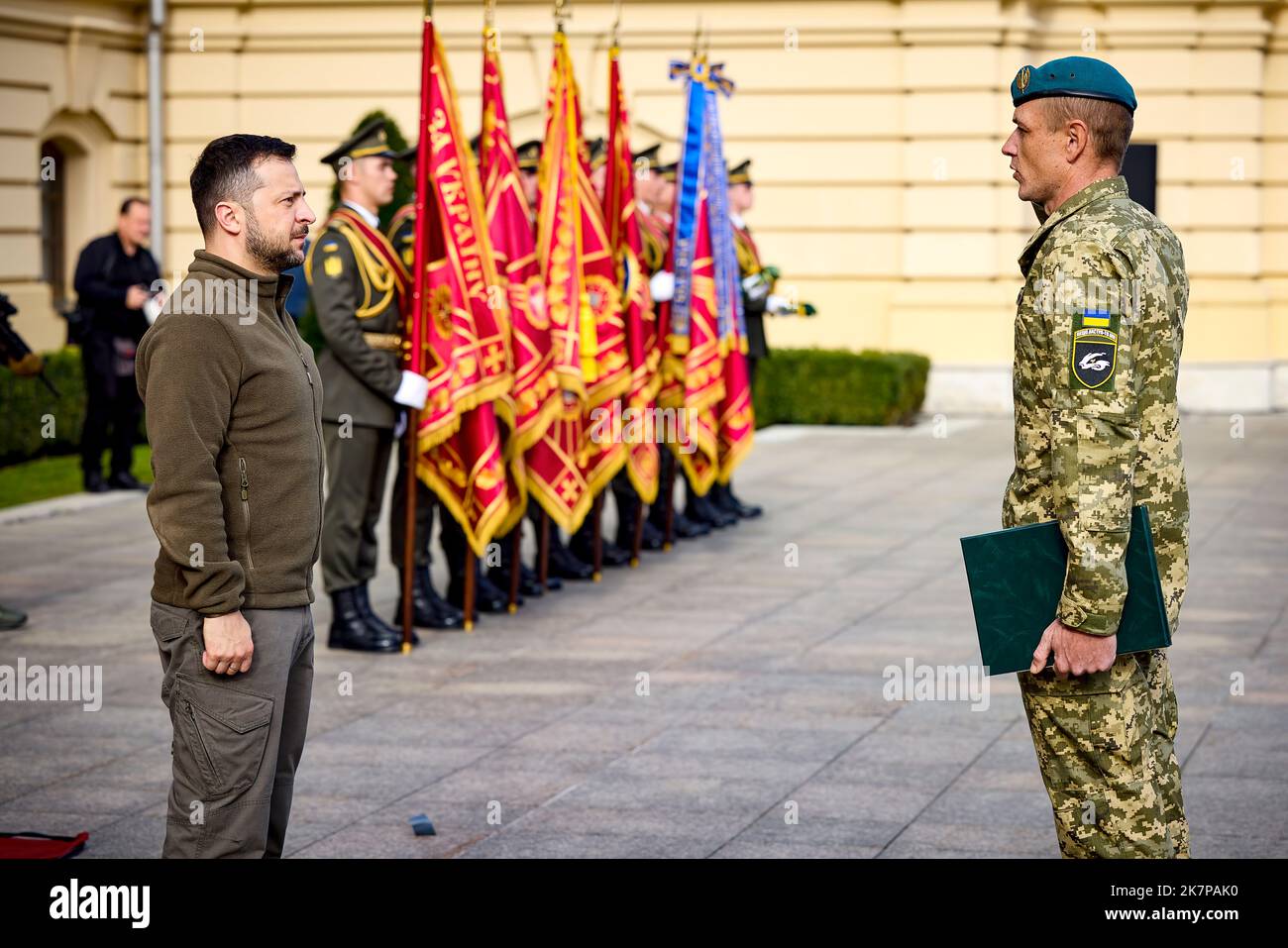 On "The Day of Defenders of Ukraine", President Zelensky presents The ...
