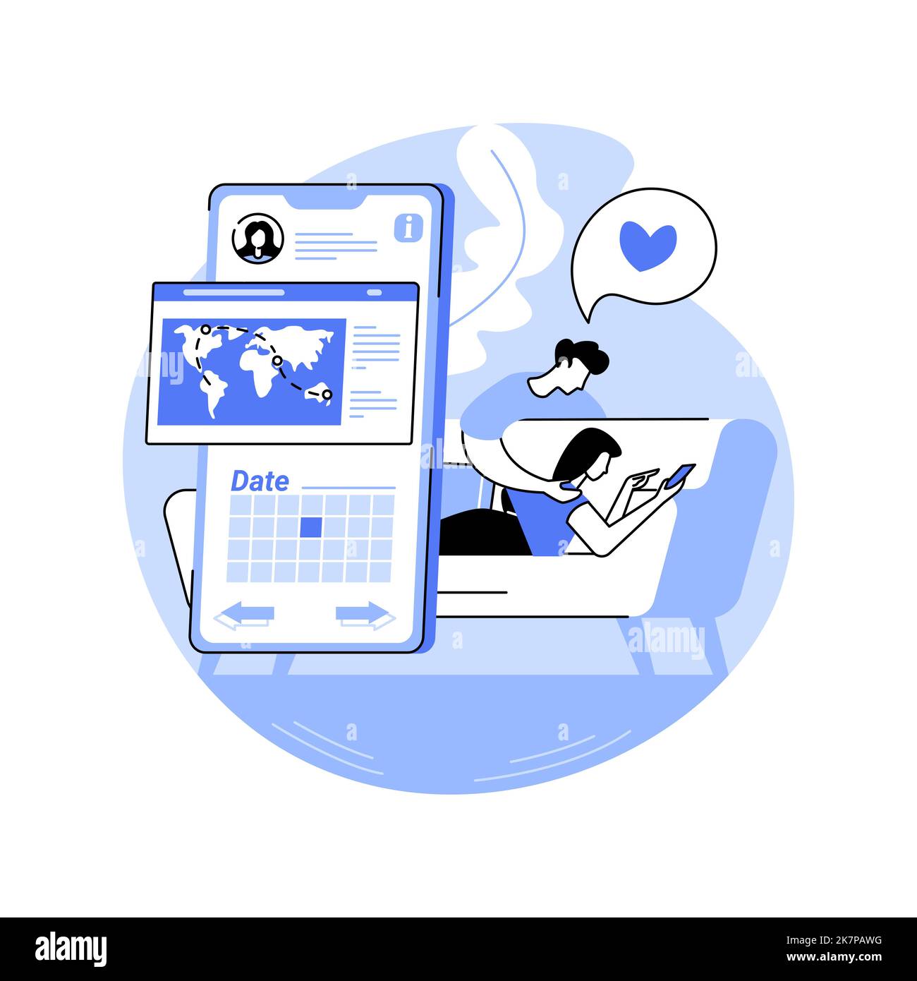 Reading guide isolated cartoon vector illustrations Stock Vector Image & Art - Alamy