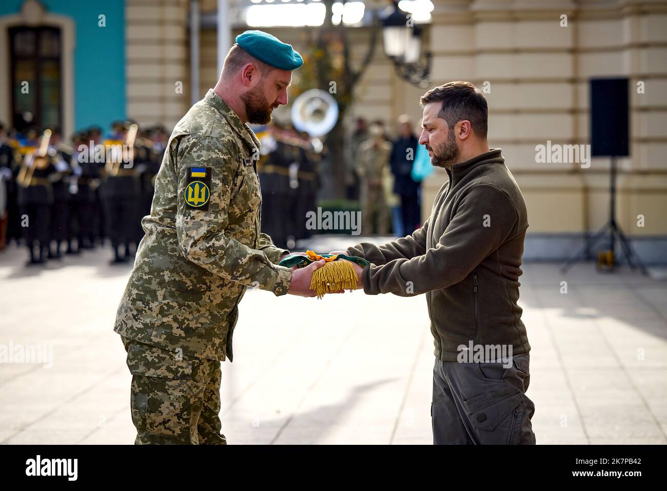 On "The Day of Defenders of Ukraine", President Zelensky presents The ...
