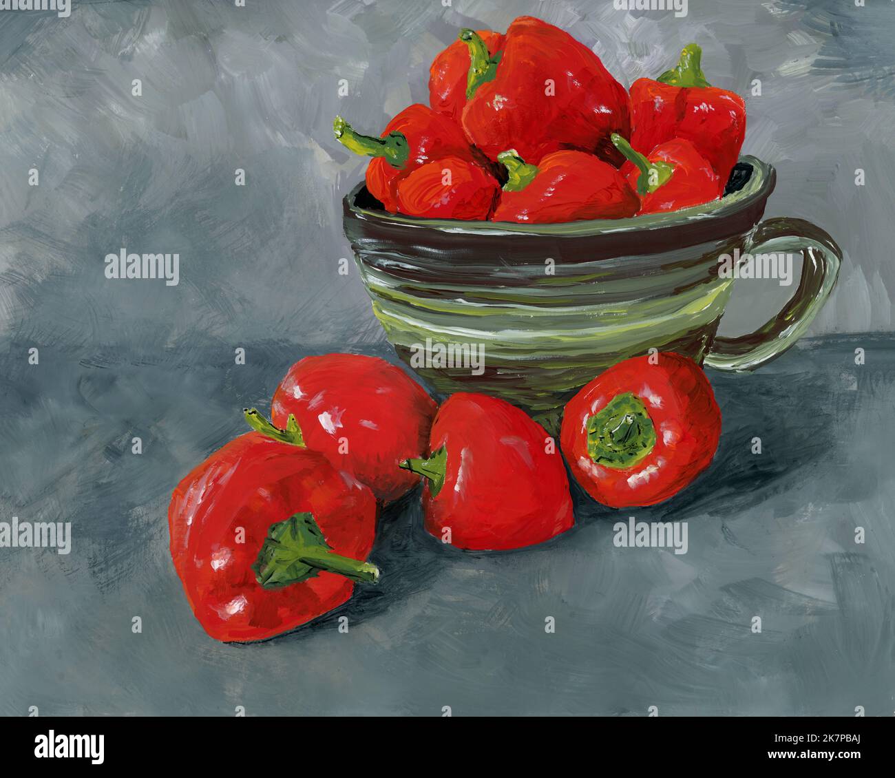 Painting with a red stain hi-res stock photography and images - Alamy