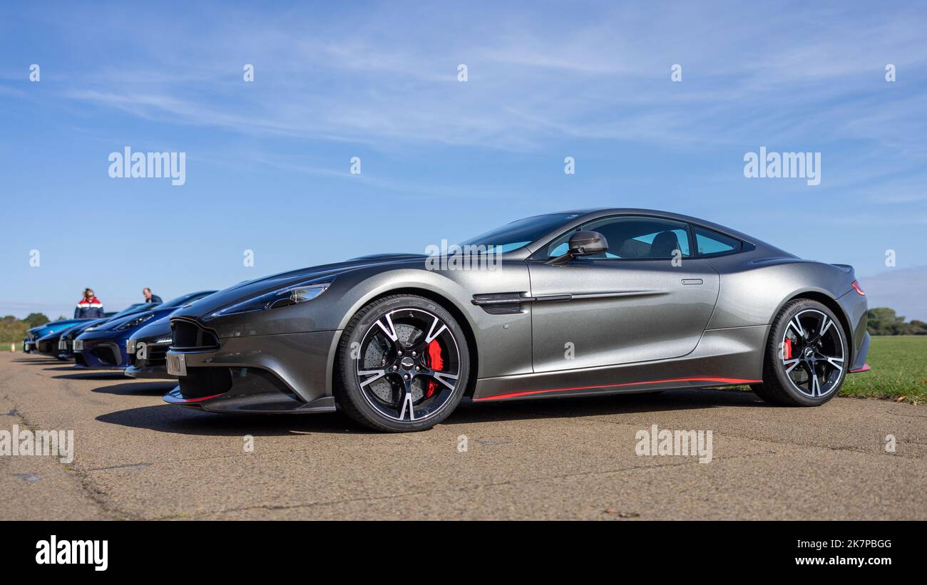 2018 Aston Martin Vanquish, on display at the Poster Cars & Supercars ...