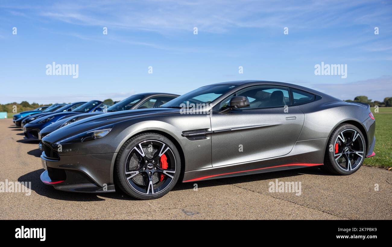 2018 Aston Martin Vanquish, on display at the Poster Cars & Supercars ...