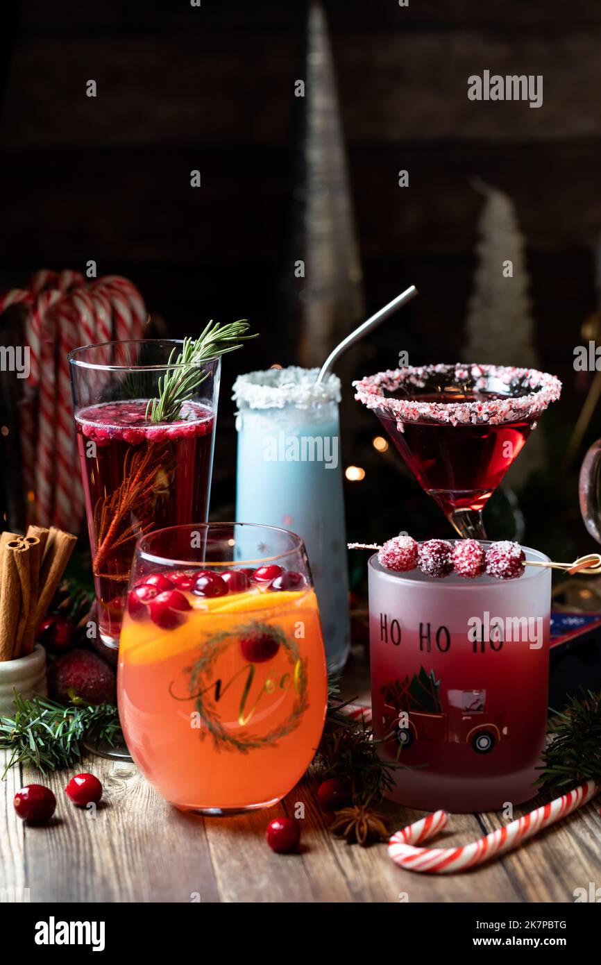 Seasonal cocktails hi-res stock photography and images - Alamy