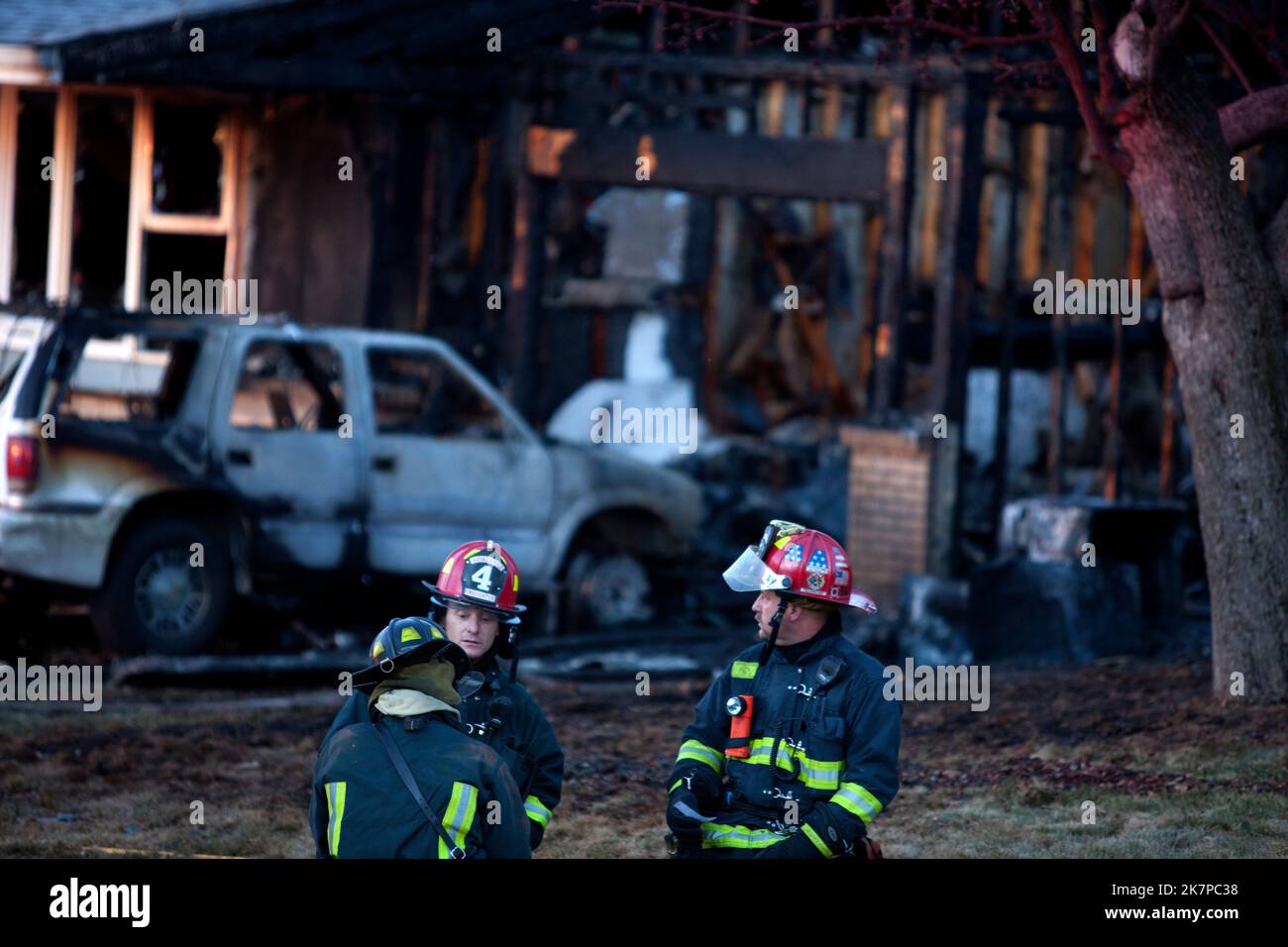 Arvada Fire Department battles a two house fire in. On 04/03/2011 in ...