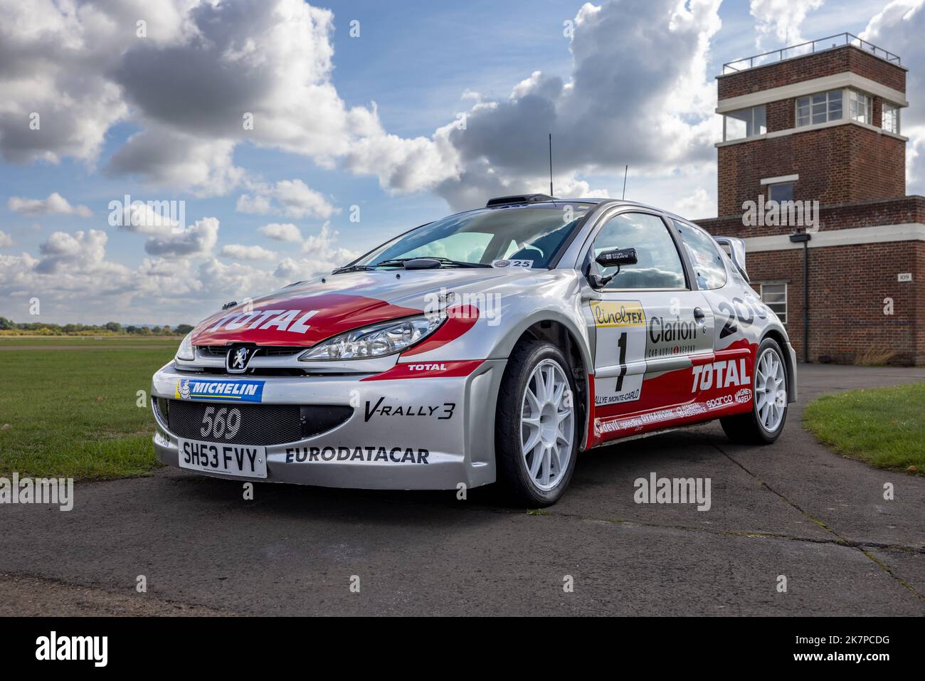 Peugeot 206 World Rally Championship ‘SH53 FVY’ on display at the ...