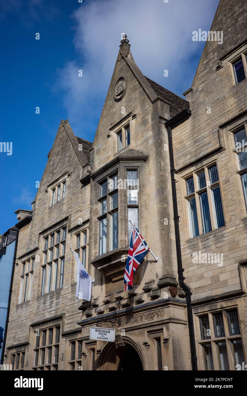 Bingham House and Gallery Cirencester (Oct22 Stock Photo - Alamy