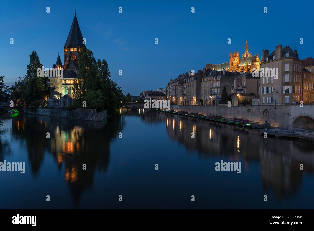 Metz france cathedral view historical hi-res stock photography and ...