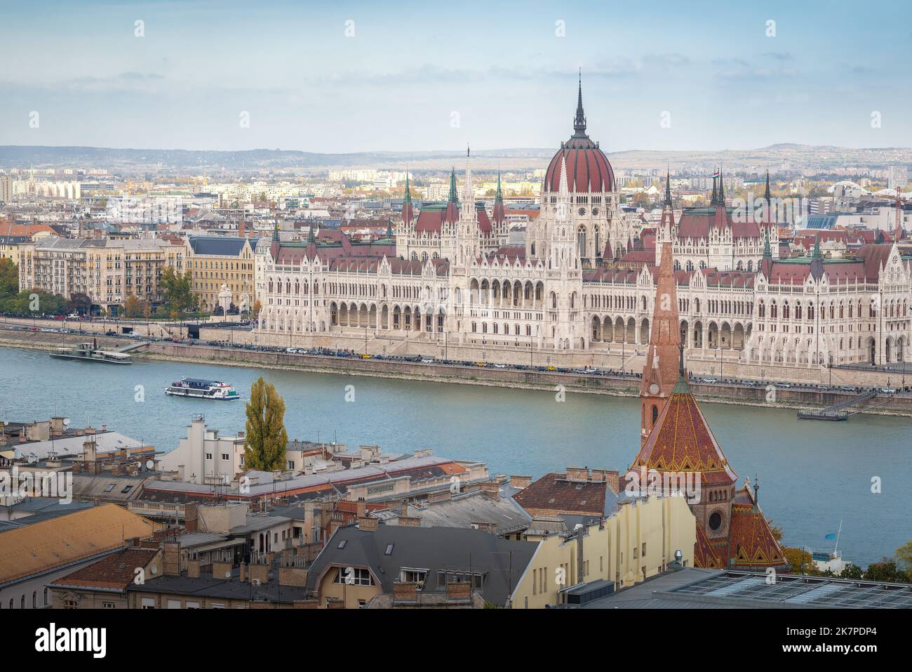 Danube river aerial hi-res stock photography and images - Alamy