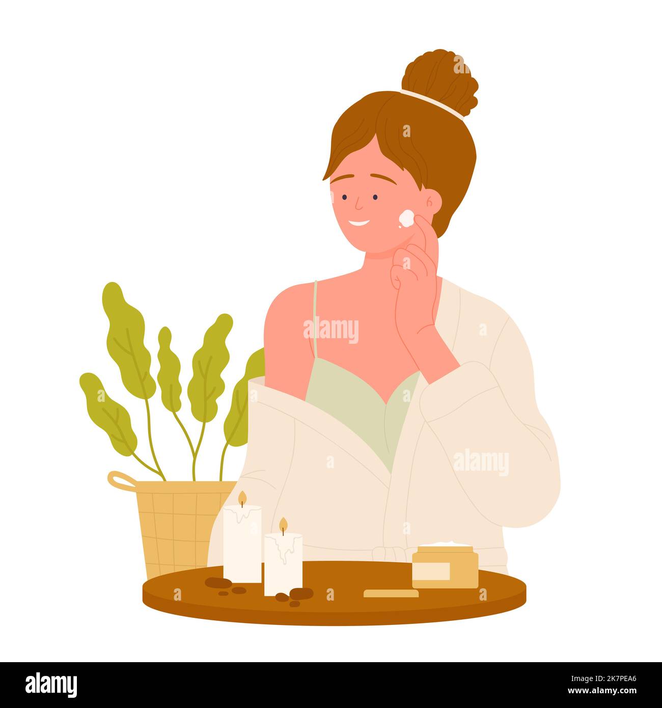 Evening Skin Care Routine Facial Care Beauty Products Cleaning Face