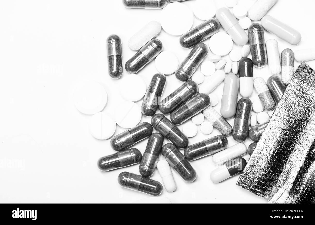 Pill isolated on white. pill with cover. Pharmaceutical drugs ...