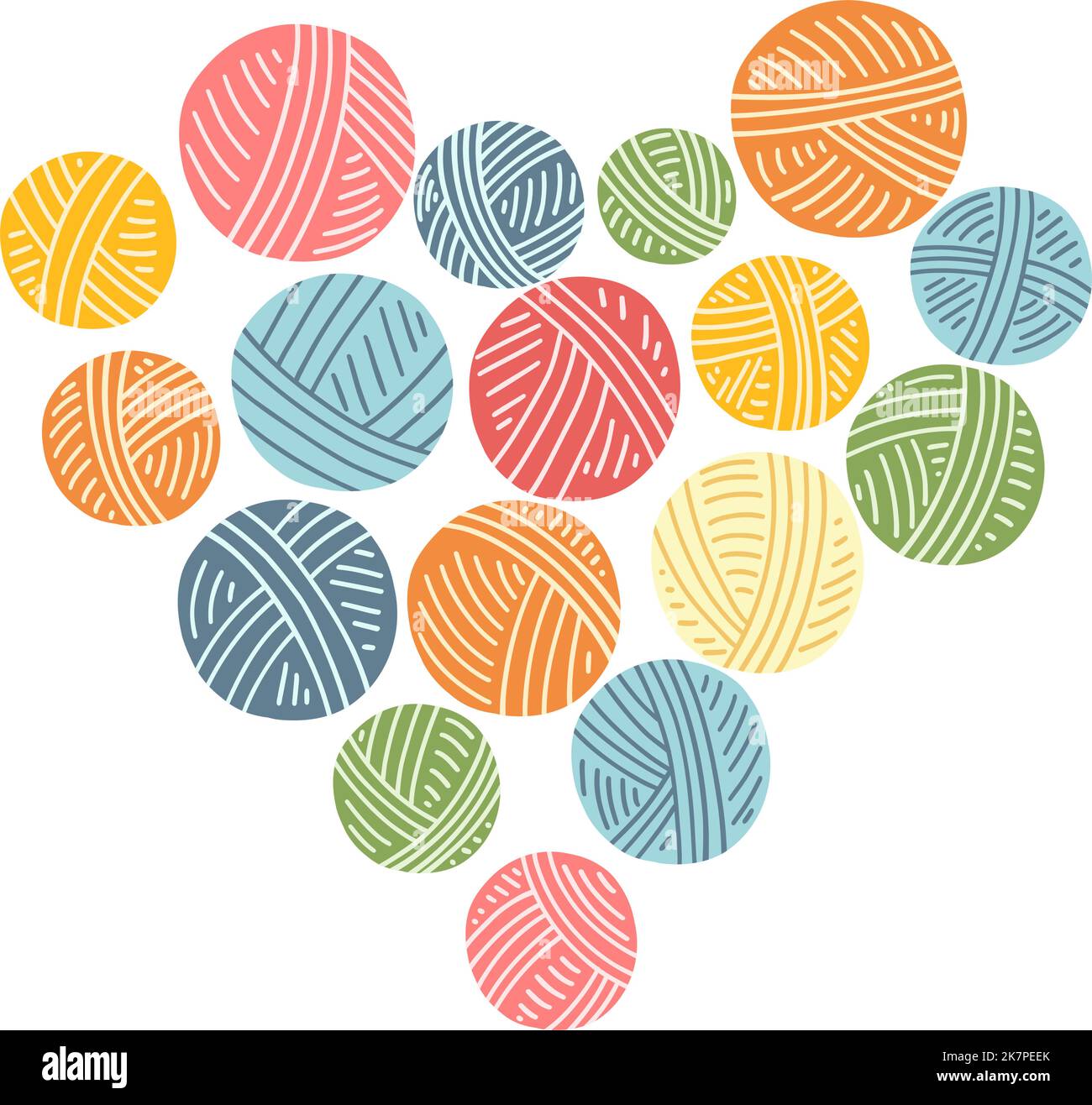 Made in crochet Stock Vector Images - Alamy