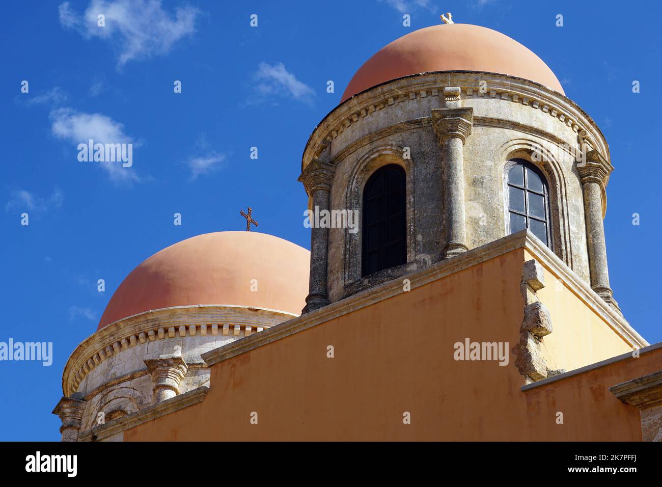 Holy Trinity (Agia Triada) church, Agia Triada Monastery, Crete, Greece ...