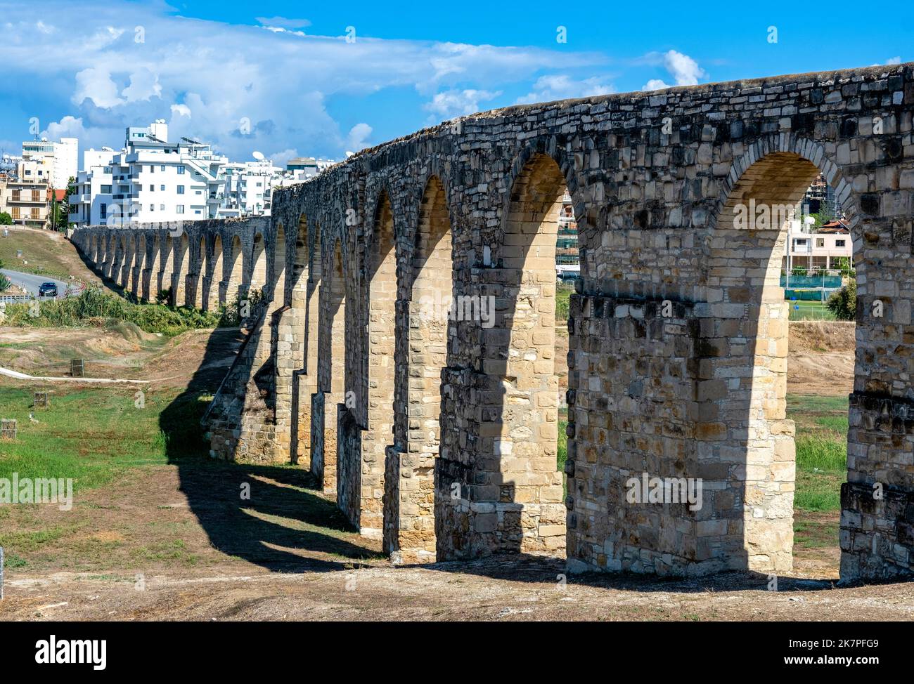 Larnaca aqueduct historic site hi-res stock photography and images - Alamy