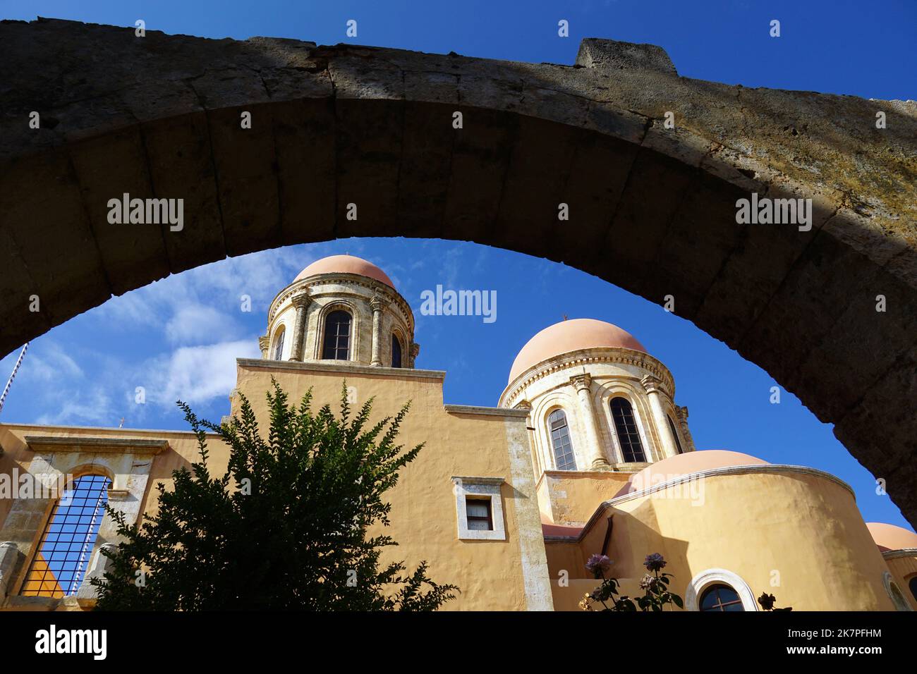 Holy Trinity (Agia Triada) church, Agia Triada Monastery, Crete, Greece ...