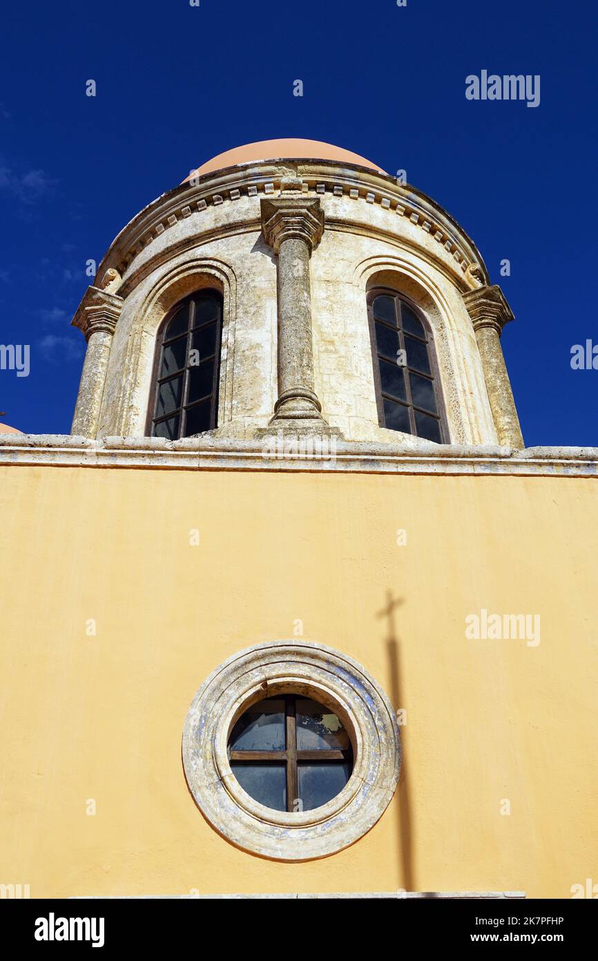 Holy Trinity (Agia Triada) church, Agia Triada Monastery, Crete, Greece ...