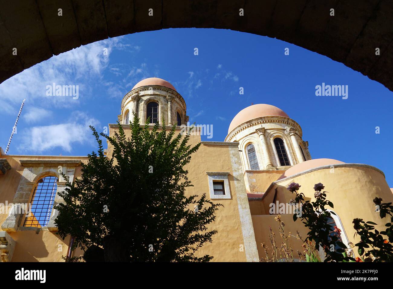 Holy Trinity (Agia Triada) church, Agia Triada Monastery, Crete, Greece ... Holy Trinity (Agia Triada) church, Agia Triada Monastery, Crete, Greece ...
