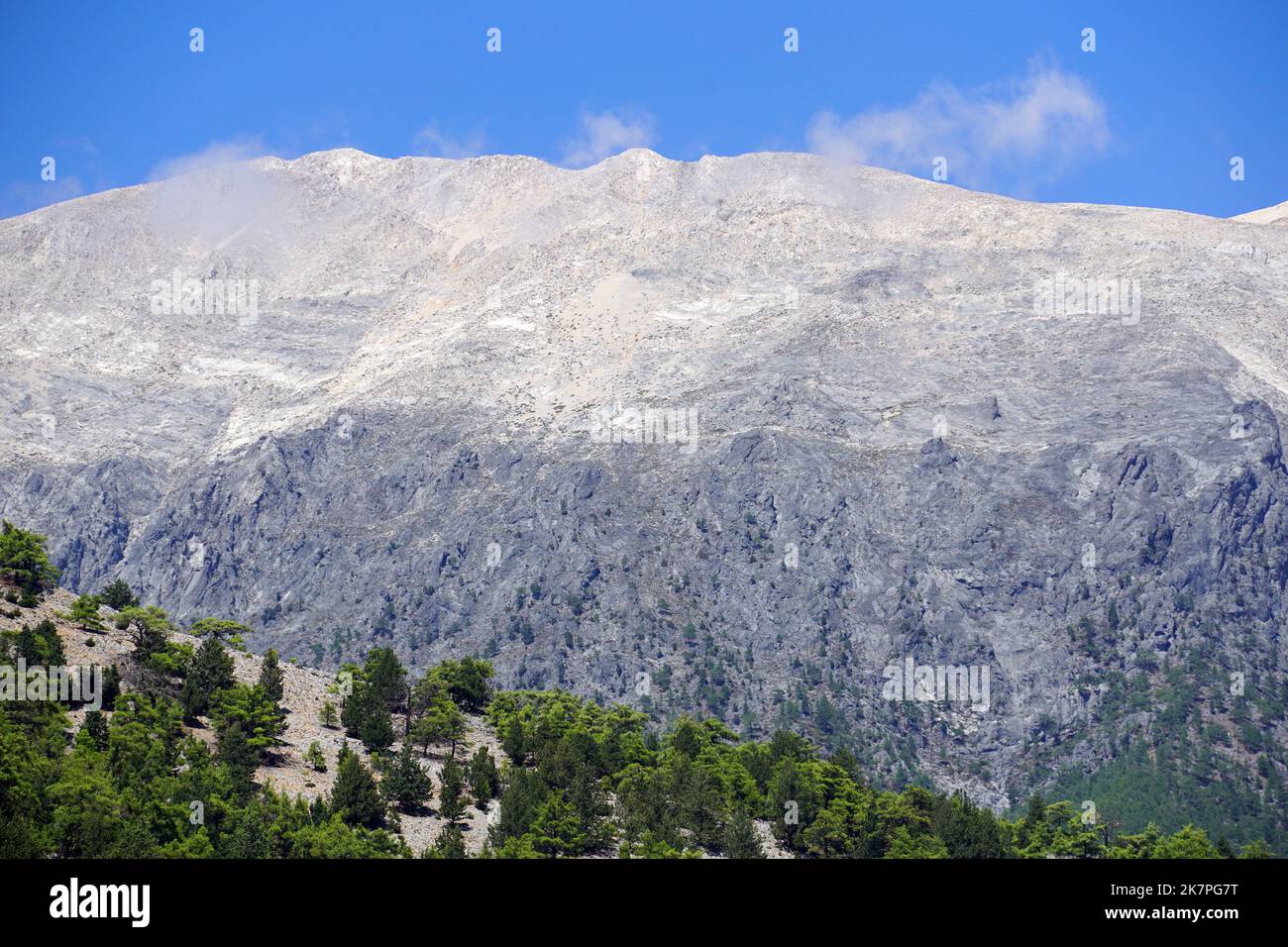Lefka Ori (White Mountains), Aradena village, Crete, Greece, Europe ...